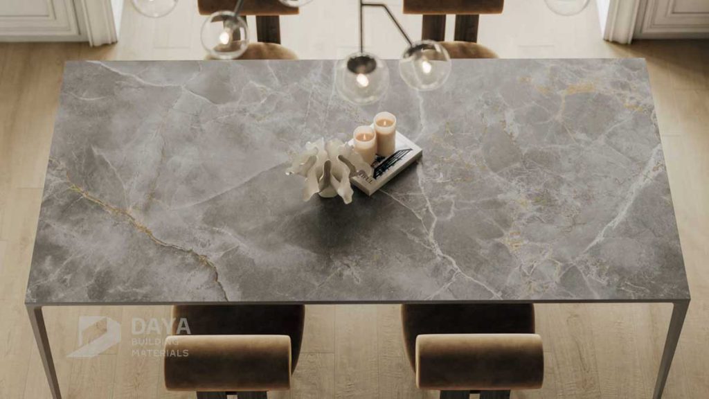 How to Make a Table with Porcelain Ceramic Slabs? - DAYA